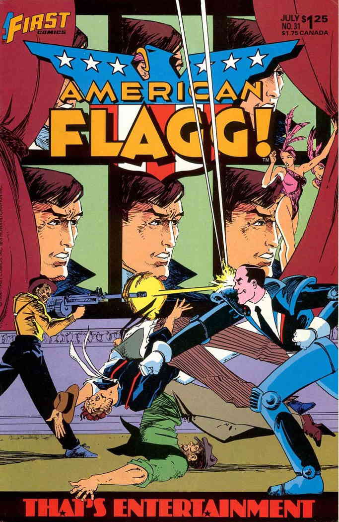 American Flagg #31 VF ; First Comic Book - Walmart.com