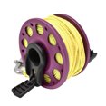 Aluminum Finger Spool 100ft Dive Reel w/ Retractable Holder, Pink ...
