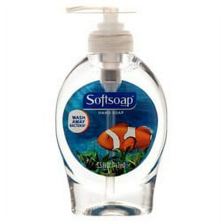 Softsoap Liquid Hand Soap Aquarium Series Basic Pack Unscented 64 Fl Oz ...
