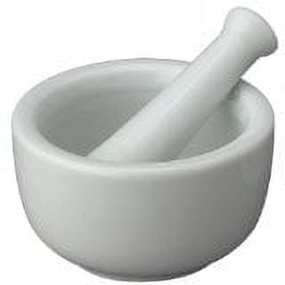 Pestle and Mortar,Natural Wooden Granite, 6.7 Inch Stone Cup & Crusher ...