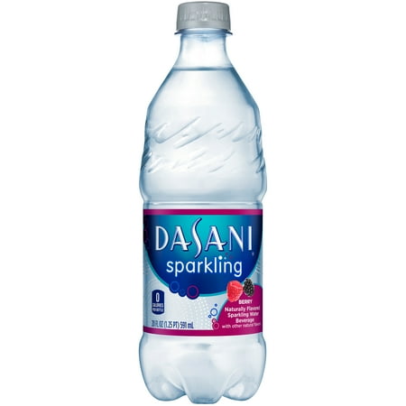 Dasani Berry Sparkling Water, 20 fl oz - Walmart.com