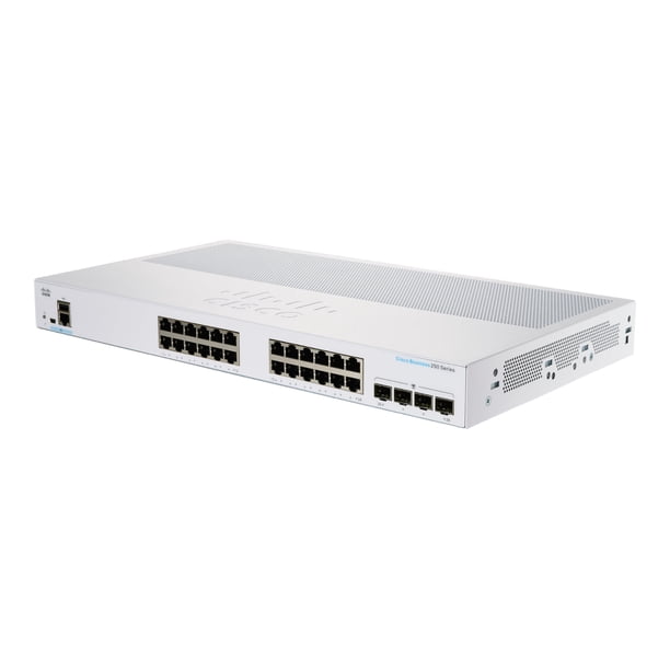 Cisco Business 250 Series CBS250-24T-4G - Switch - L3 - smart - 24 x 10 ...