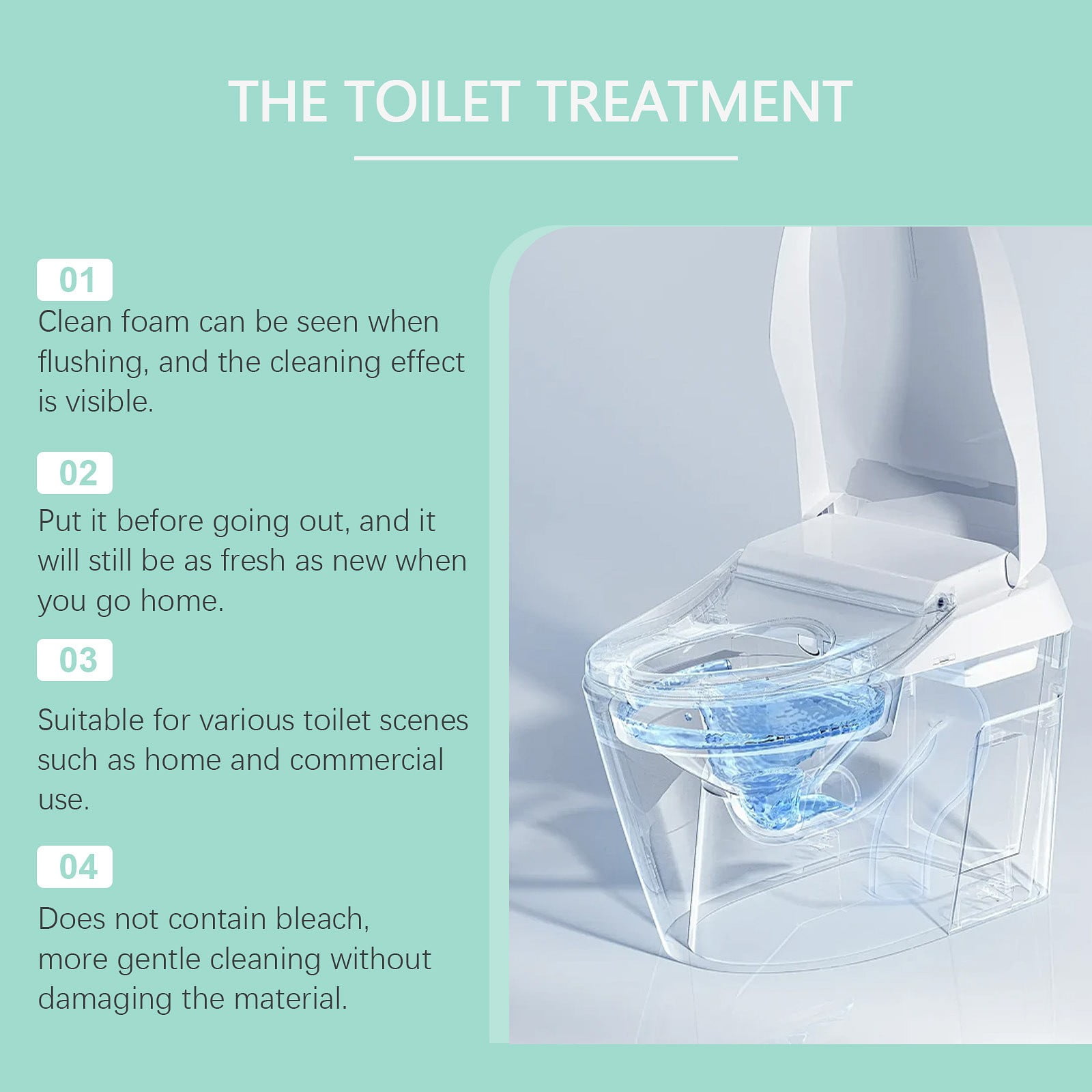 2PC Krazy Clean Pro 10 Year Toilet Cleaner, Crazy Klean Toilet Cleaner ...