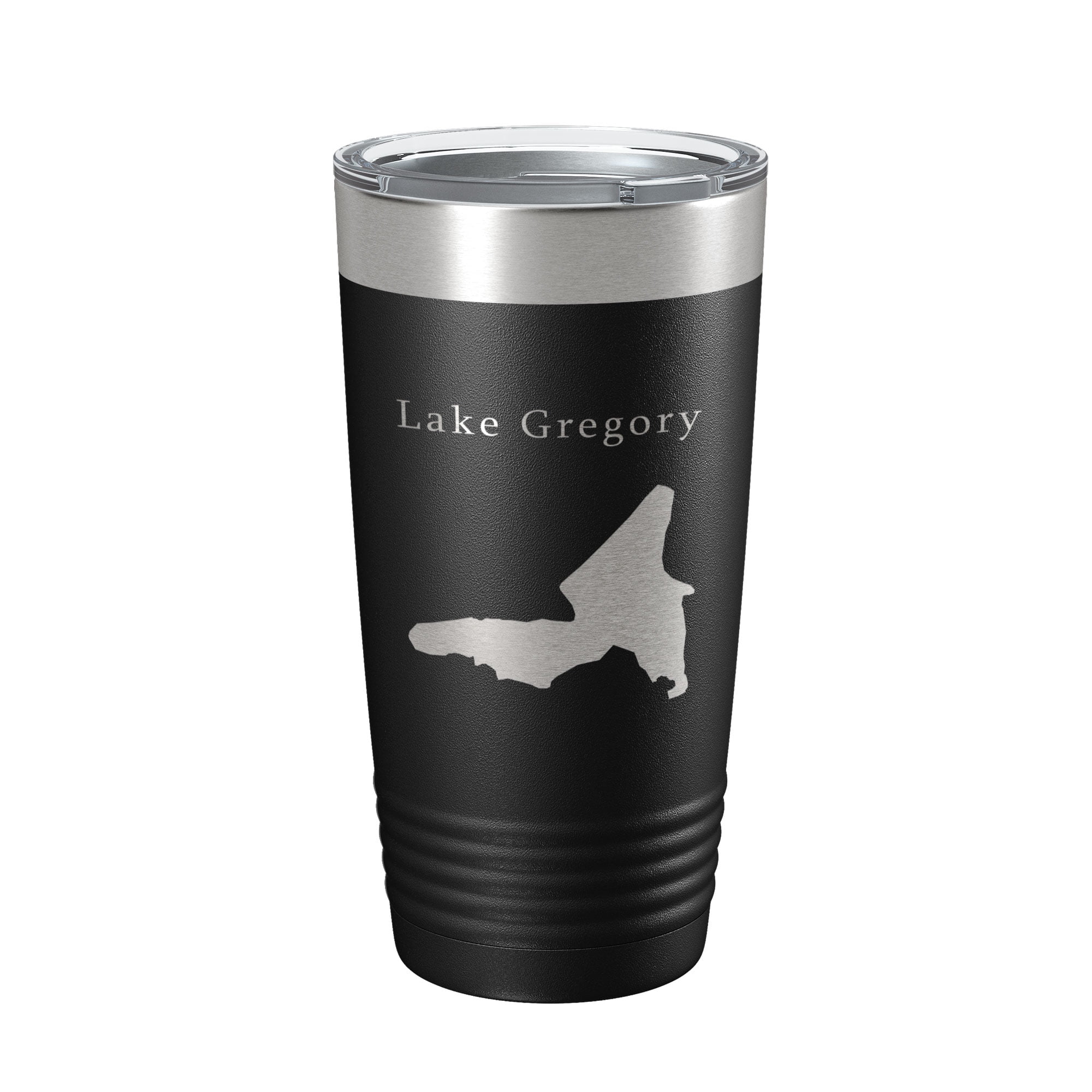 Lake Gregory Map Tumbler Travel Mug Insulated Laser Engraved Coffee Cup ...