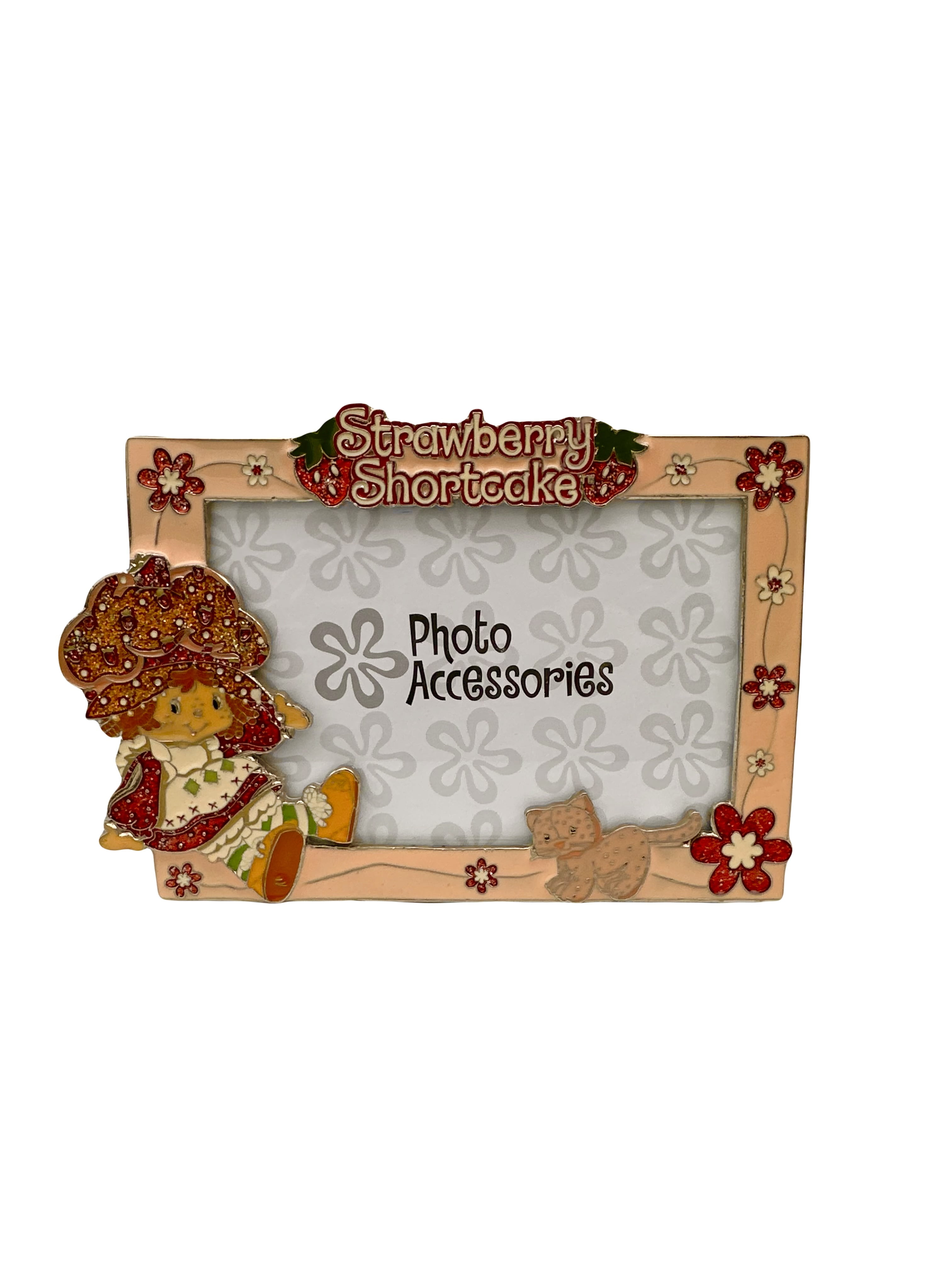 Pink Strawberry Shortcake Floral Light Enameled Picture Frame (4x6in ...