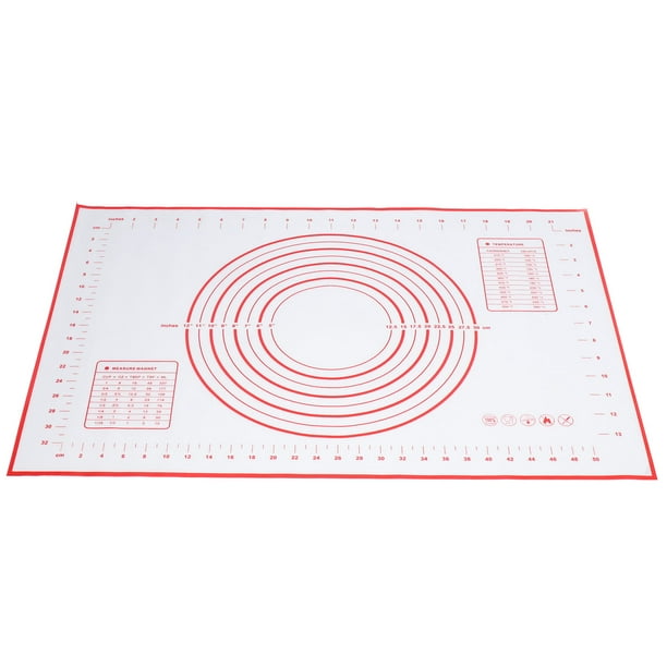 Dough Rolling Mat, Kitchen Countertop Fondant Mat Thickened With ...