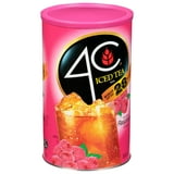4C Instant Raspberry Iced Tea Mix Powdered Water, 66.1 oz, 1 Ct ...