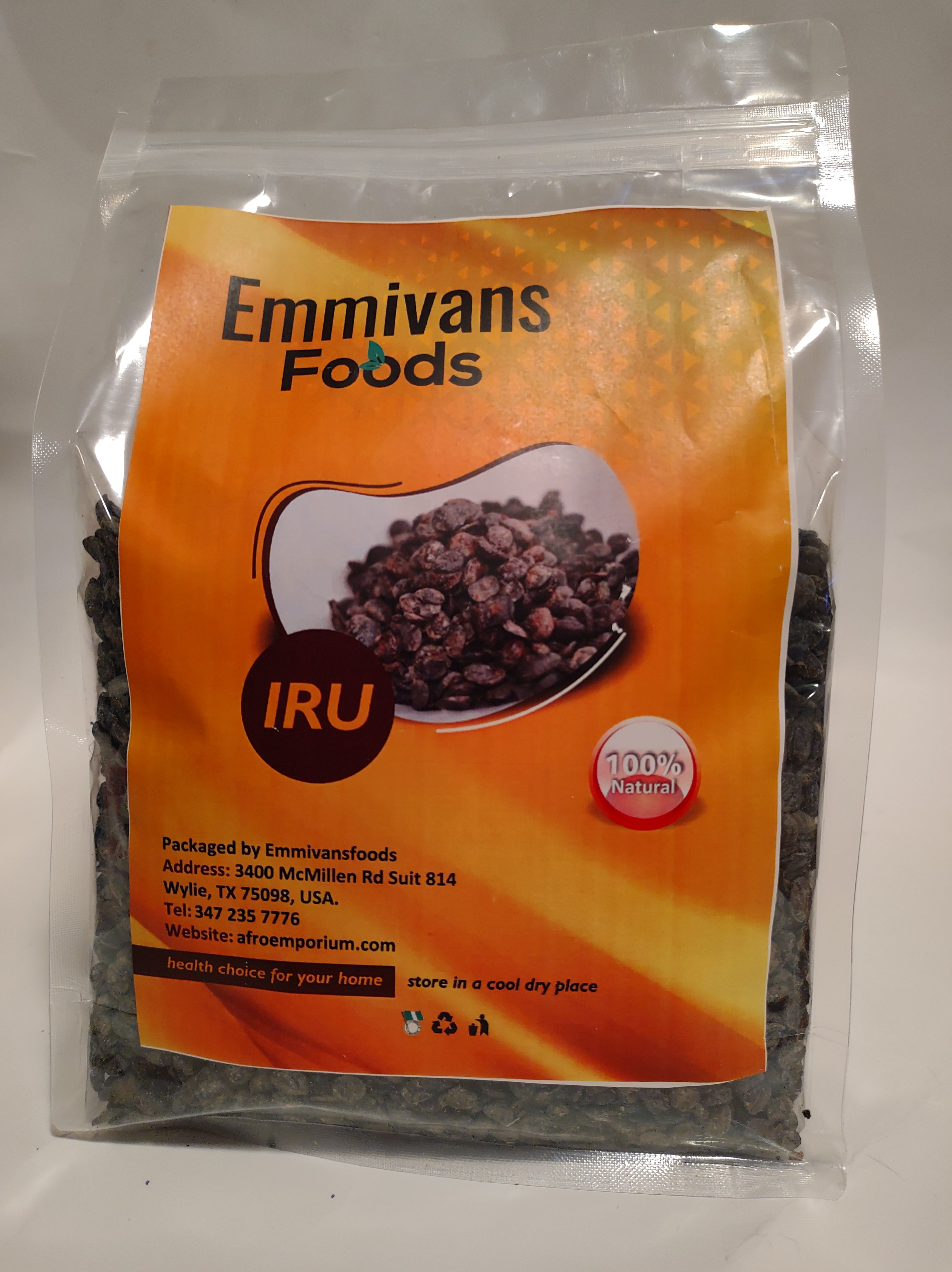 Emmivansfoods Locust Beans for Added Flavour, Air Dried Whole Iru - 5 ...
