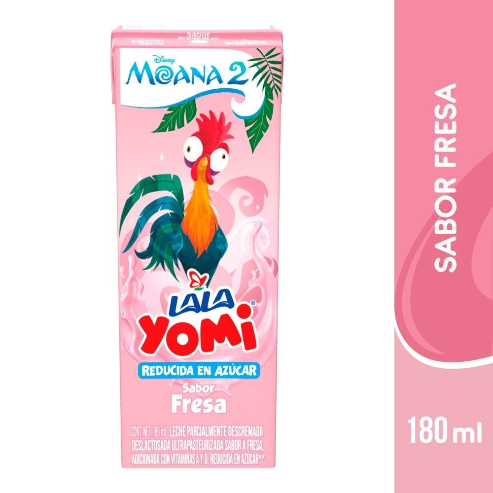 Leche Saborizada Lala Yomi Fresa 180 ml | Bodega Aurrera en línea