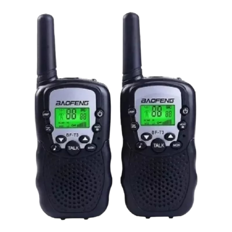 Pack de 2 radios Walkie Talkie Woki Toki con intercomunicador para ...
