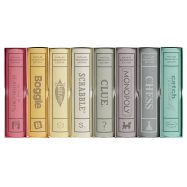 WS Game Company 15-Vintage Bookshelf Board Games Collection - Walmart.com