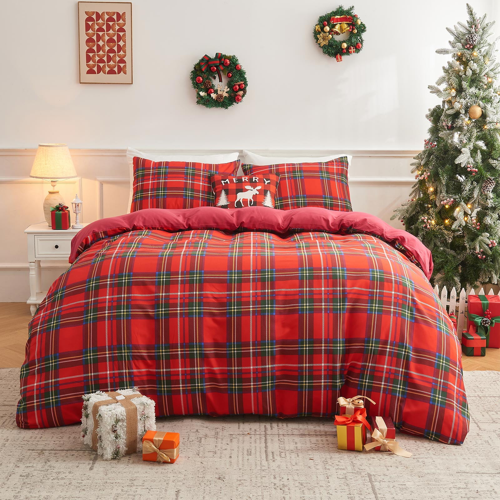 Click here for Gogreen Queen Duvet Cover Floral  Soft & Breathabl... prices