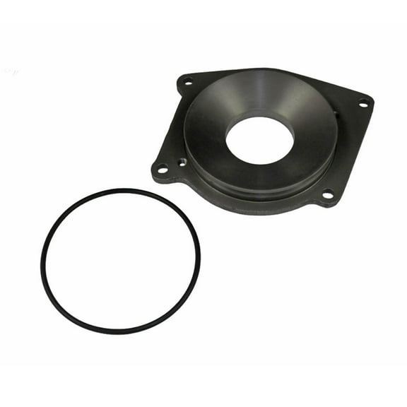 New Heavy Duty Water Pump With Back Plate Fits Mercedes Om366 91-93 ...