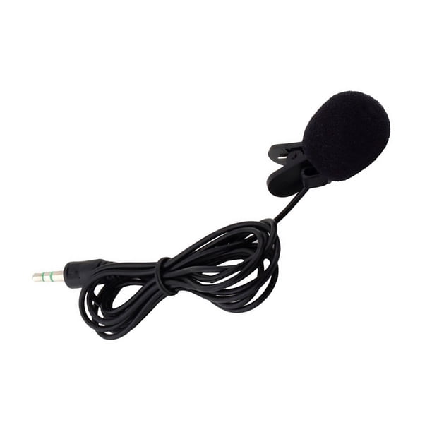 Nuevo micrófono Mini Studio Speech Mic de 3,5 mm con clip para PC ...