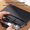 2 PCS Portable Laptop Stand Mini Zinc Alloy Laptop Feet Lifter Foldable ...