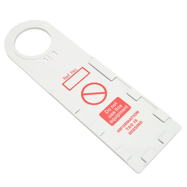 Indication Label Prompt Card, Accident Prevention Site Warning Sign For ...