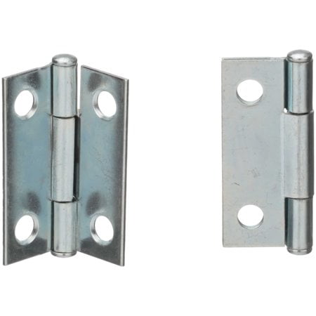 Bulldog hardware zinc plated utility hinges 2 ct. peg, 5 pack - Walmart.com