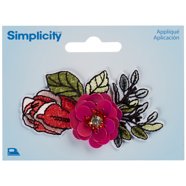 Simplicity Iron-On Blue Birds Applique, 2 Piece - Walmart.com