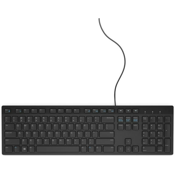 Ablenet Kinderboard Large Key Keyboard - Wired, USB 2.0, QWERTY - Black ...
