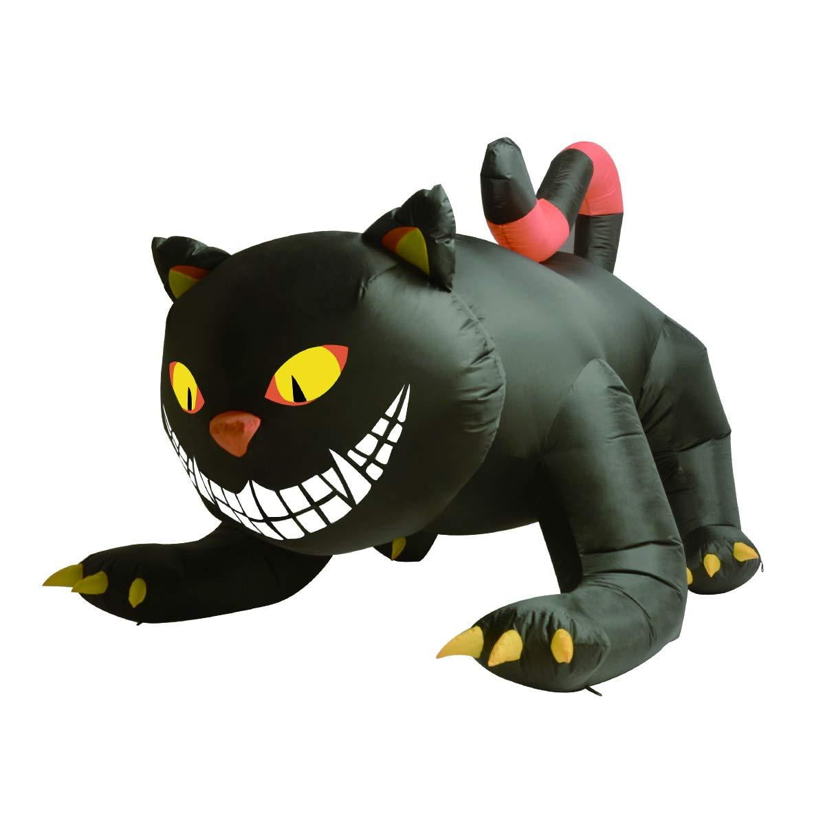 Lightup 6 ft Prowling Black Cat Moving Heat Inflatable - Walmart.com