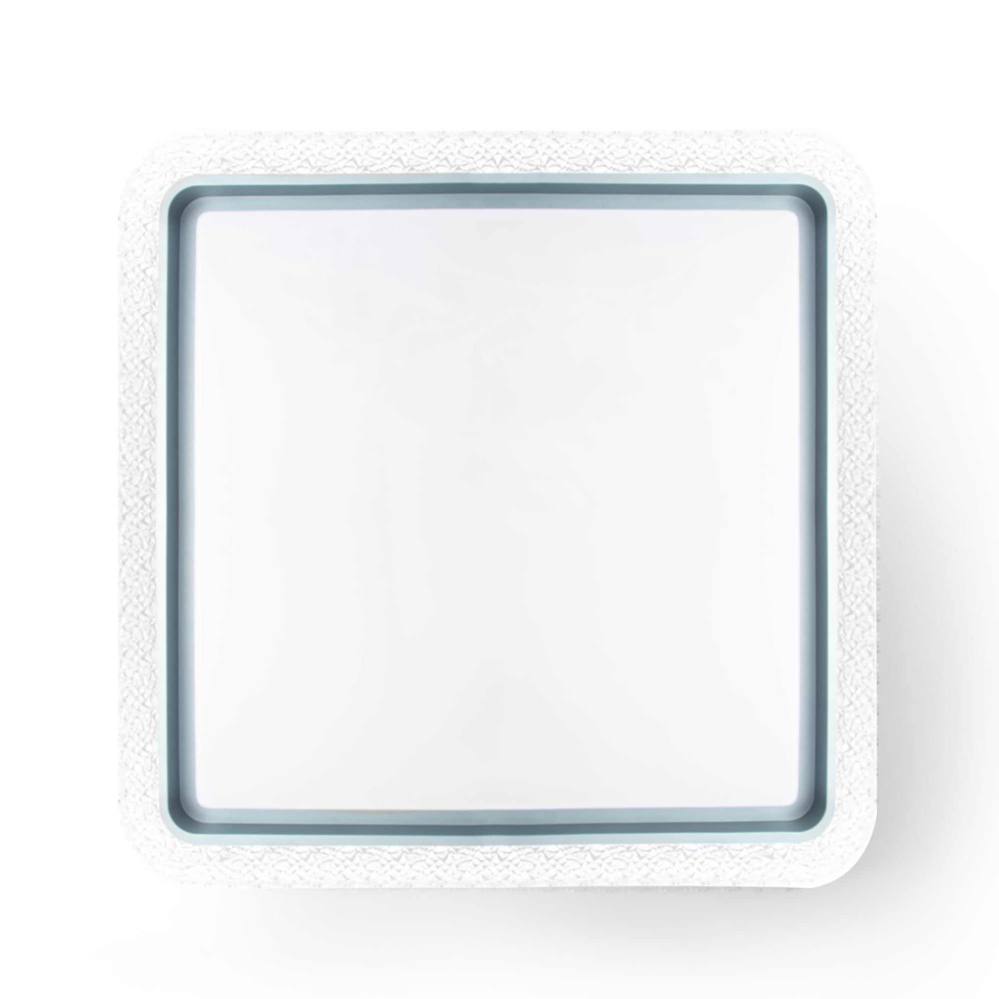 Lampara LED Panel Plafón Cuadrado Isaden Markey 48 Watts Color Azul ...