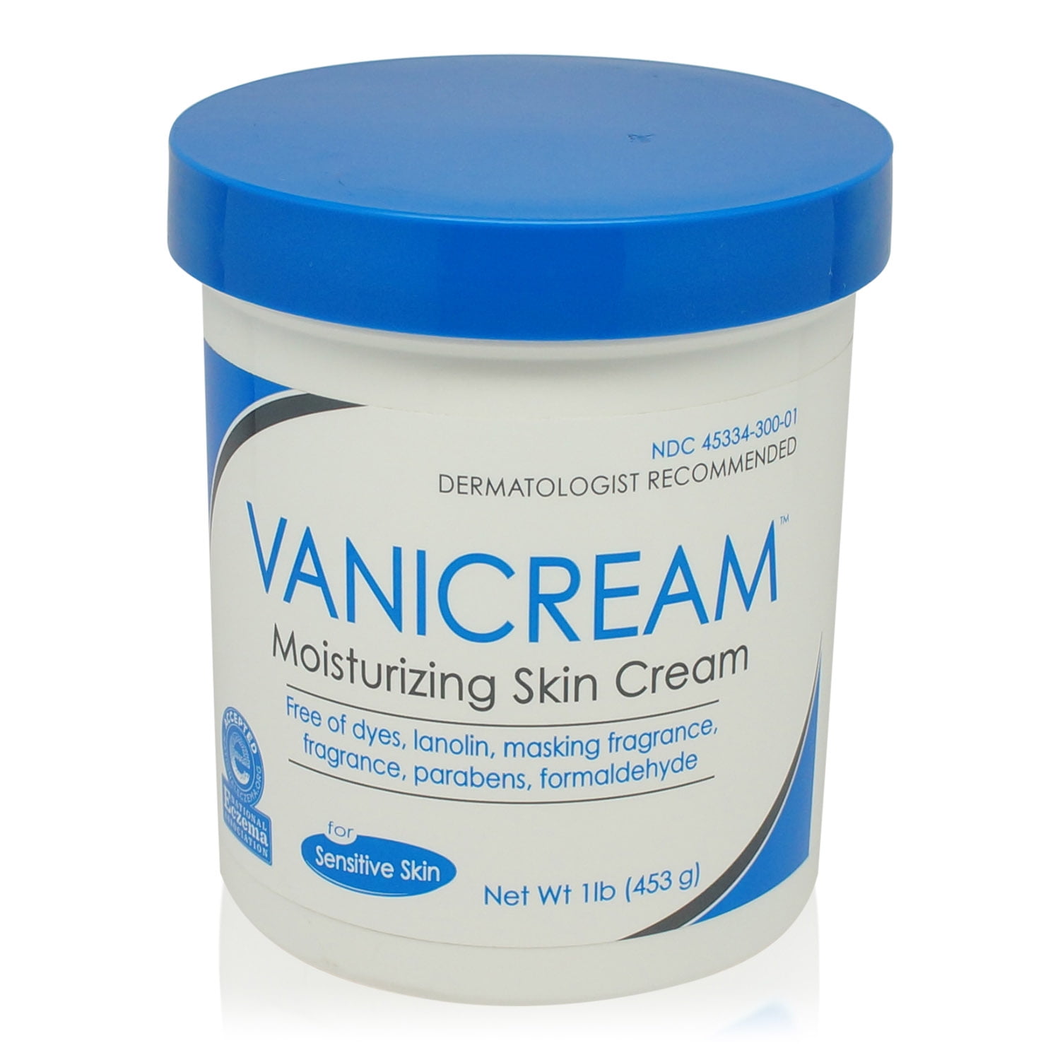 Vanicr eam Moistu rizing Skin Cre am for Sensitive Skin 16 oz - Walmart ...