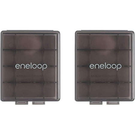 Panasonic BQ-CASEK2SA eneloop pro y Storage Cases with 4AA or 5AAA y ...
