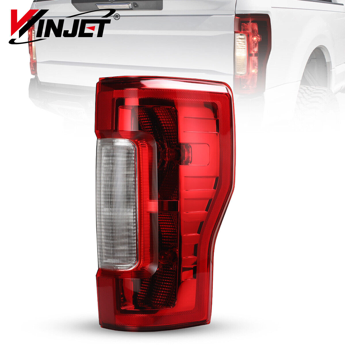 For 2017-2019 Ford F250/F350/F450 Super Duty Duty Halogen Type Tail ...