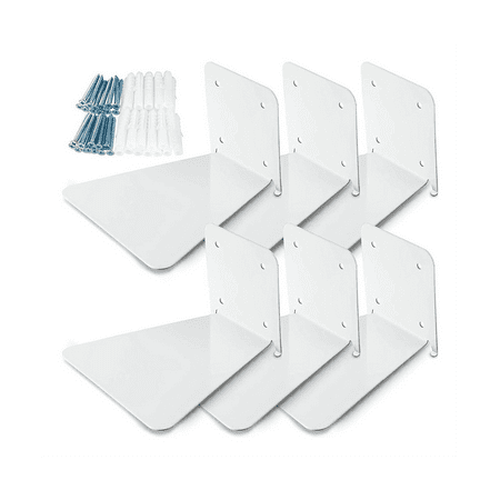 Qtmnekly Invisible Floating Bookshelf Floating Book Organizer Wall ...