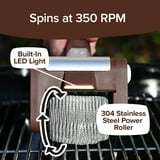 HorsePower Giddy Up Grill Cleaner, Cordless BBQ Tool with Stainless ...