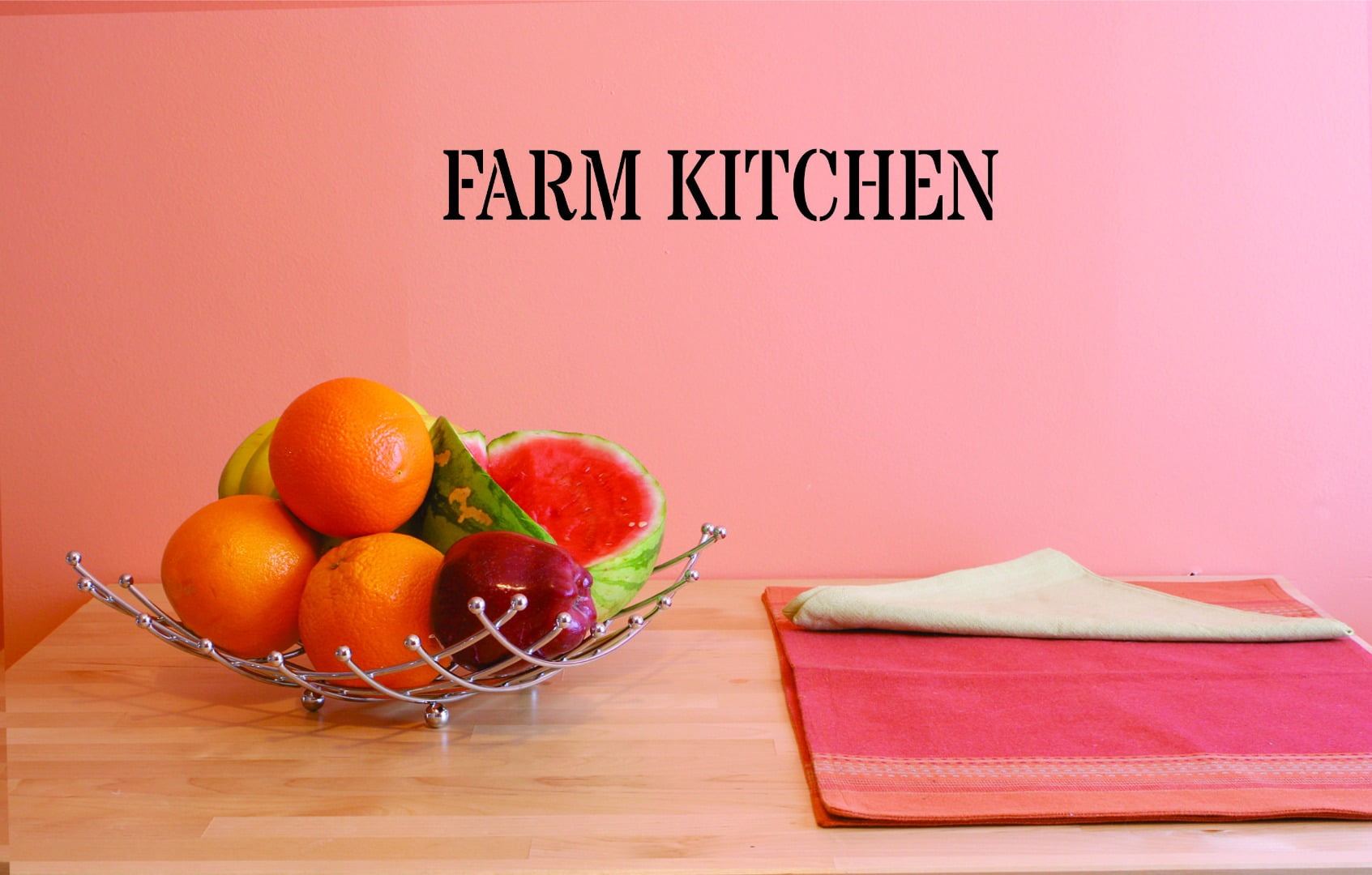 Farm Sign Sticker Decor Vinyl Wall Decal 12x30 Inches - Walmart.com