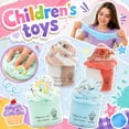 Butter Slime Kit, Soft and Non-Sticky Sludge Toy, for Girls Boys Party ...