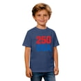 250 Anniversary Usa Shirt Boys Summer Graphic T Shirt Casual Cartoon ...