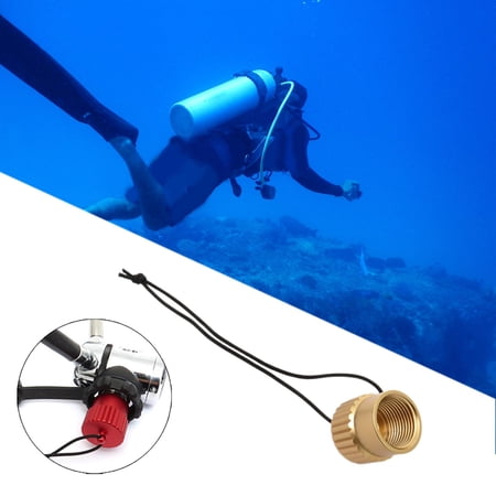 Outdoor Tank Threaded Dust Plug Cap, Scuba Diving Din Tank Cover ...