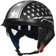 ILM 205V ABS Half Helmets, DOT Approved Small Men's Helmet with Helmet ...