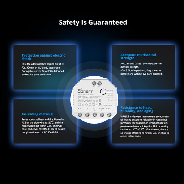 Smart Relay Module 2 Gang Wireless Remote module; smart Control Switch ...