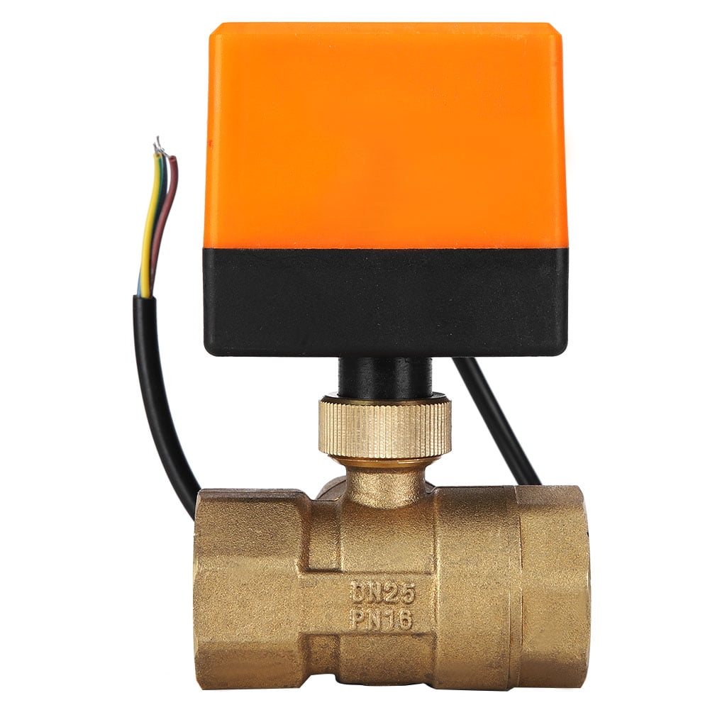 AC220V Ball Valve, 2-Control 3-Wire L Shape Electric Valve, Valve ...
