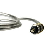 Skywalker 3ft Digital Audio/Video Optical Toslink Cable (Clear ...
