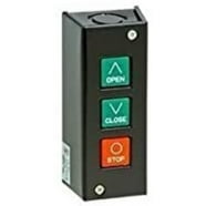 Liftmaster 02103 Control Station 3 Button Indoor Surface Mount Open ...