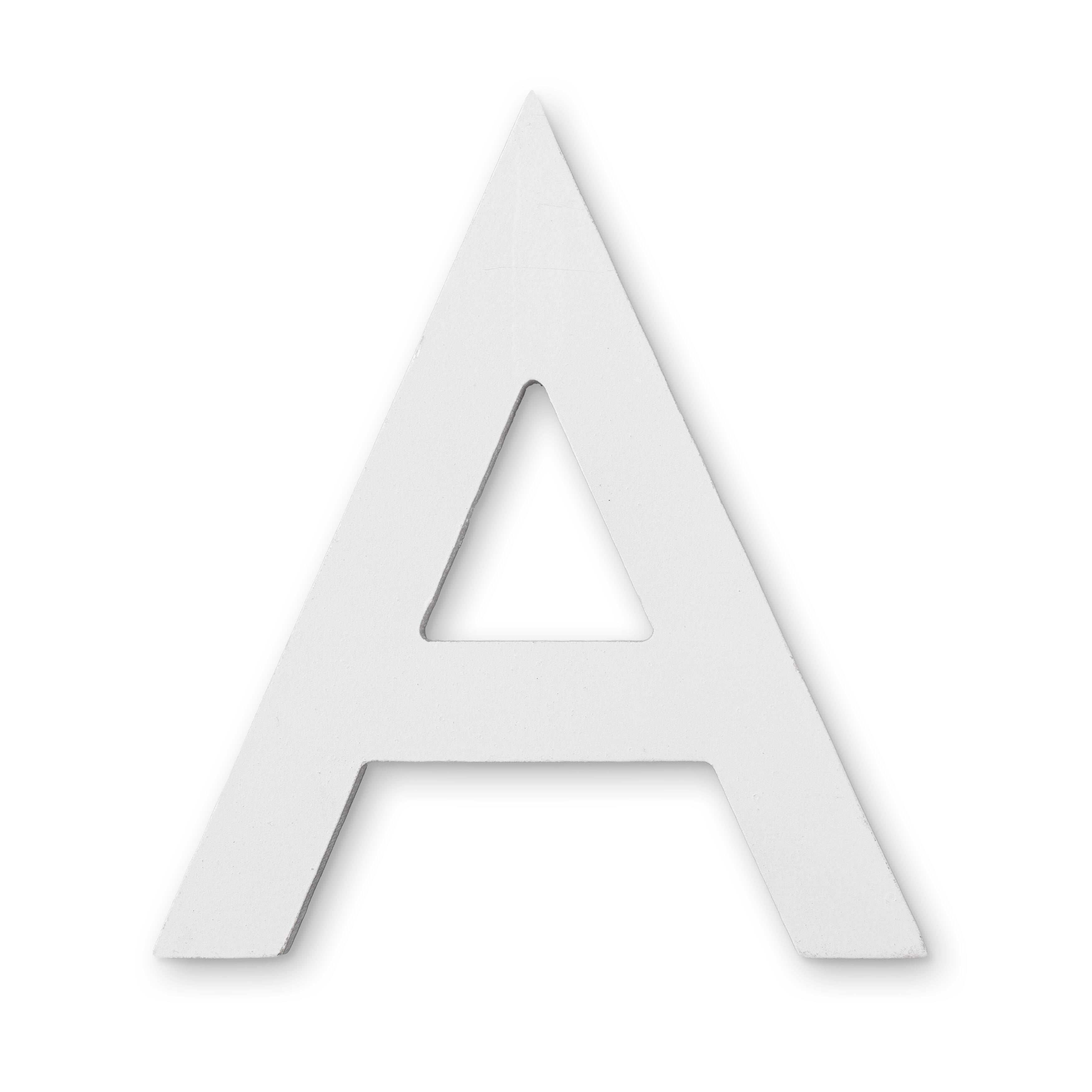 8 Pack: 5.5" White MDF Letter by Make Market® - Walmart.com