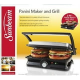 Restored Sunbeam CKSBPM5020 Panini Maker, Small, Black (Refurbished ...