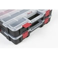 Hyper Tough Plastic Heavy-Duty Interlocking Organizer with Slide Lock 2 ...