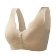 Bra for Middle Age and Elderly Women Cool Summer Seamless Tank Top ...