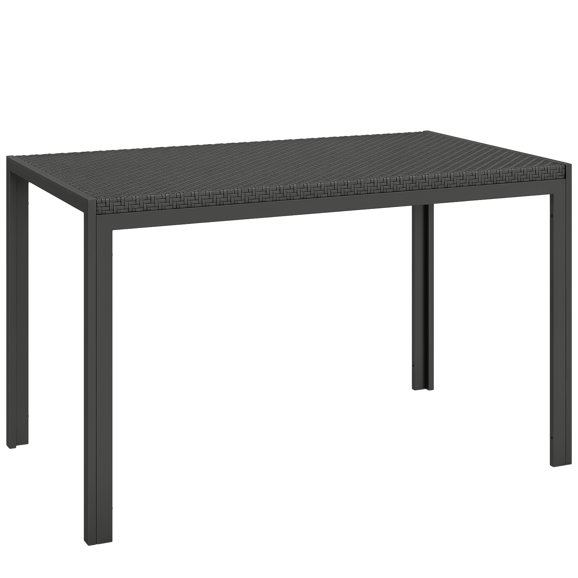 Click here for Outsunny 47 Rectangular Patio Dining Table For 4 P... prices