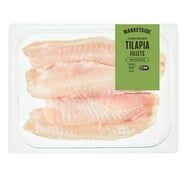 Great Value Frozen Tilapia Skinless & Boneless Fillets, 4 lb Bag ...