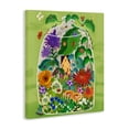 Stupell Industries Terrarium Bug Garden Canvas Wall Art, design by Kay ...