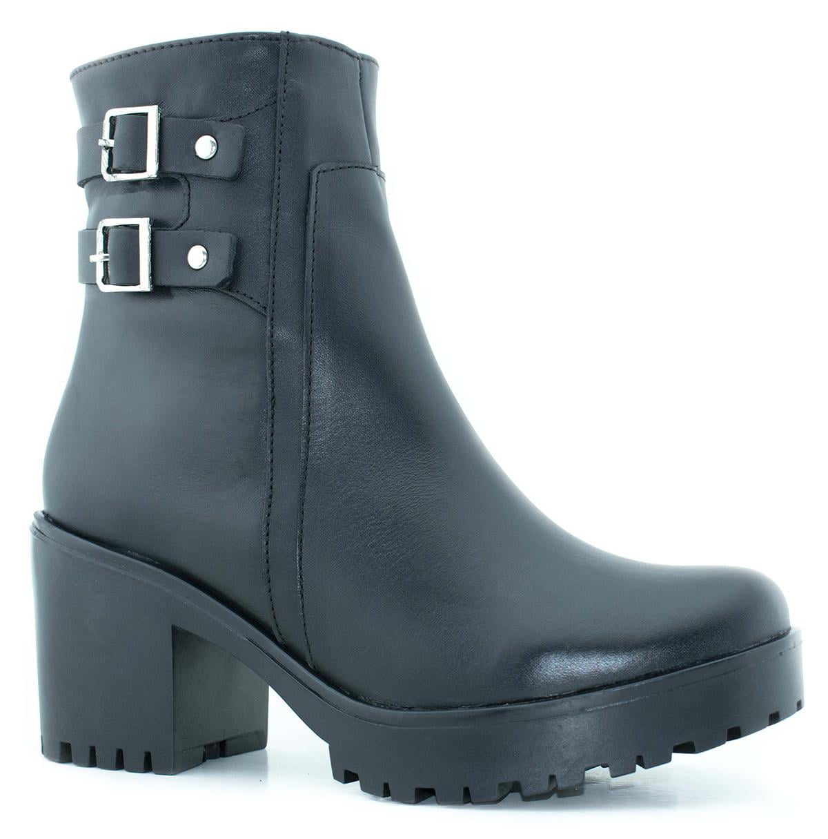 BOTIN MODERNO DAMA PIEL NEGRO GIUSTO 14603 negro 25.5 GIUSTO JULISSA ...