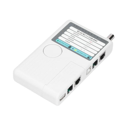 4 In 1 Cable Tester, Accurate 1640ft Test Distance LED Flash Cable ...