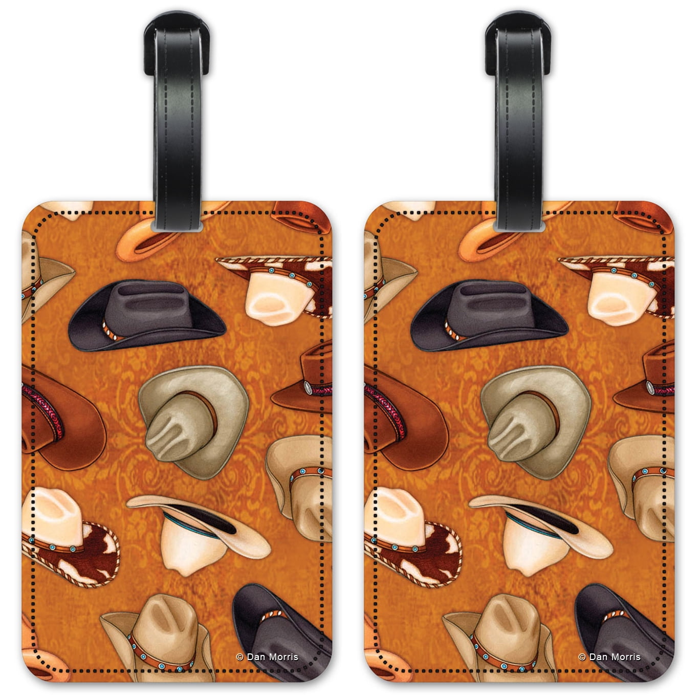 Cowboy Hats - Image by Dan Morris - Luggage ID Tags / Suitcase ...