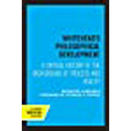 Whitehead's Philosophical Development: A Critical History of the ...